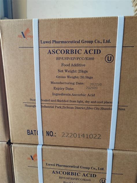 Ascorbic Acid Vitamin C Grade Standard Ip At ₹ 325kg In New Delhi