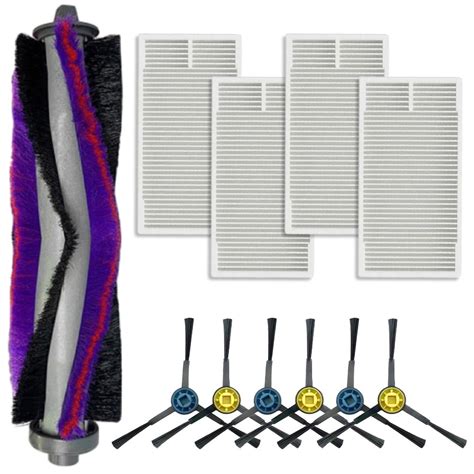 Main Roller Side Brush Filter Kit For Midea M9 For Eureka Nere10s E10s
