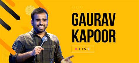 Stand Up Comedy By Gaurav Kapoor Delhi Events