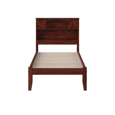 Newport Twin Open Foot Antique Walnut Twin Kroger