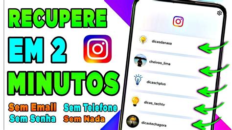 Como recuperar a sua conta do Instagram SEM EMAIL SEM SENHA E NÚMERO