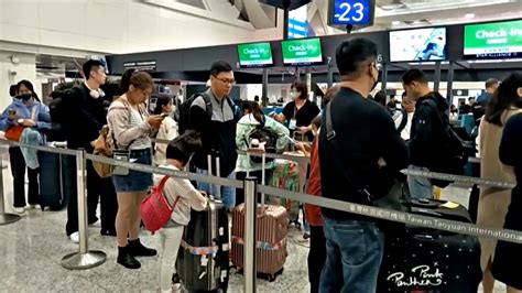 桃機端午運量估「65萬人次」 連假前一天人潮爆｜東森新聞