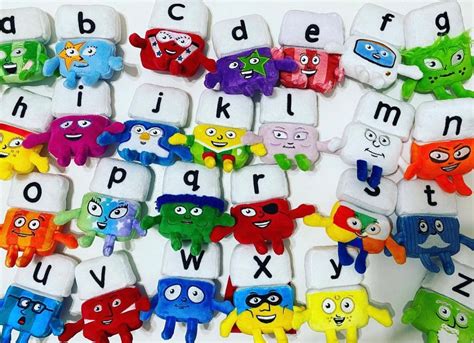 Alphablocks Plush Toys Etsy