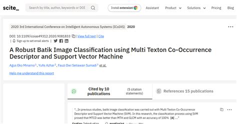 A Robust Batik Image Classification Using Multi Texton Co Occurrence Descriptor And Support