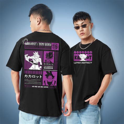 Dragon Ball Goku Oversized Anime T Shirt Fans Army