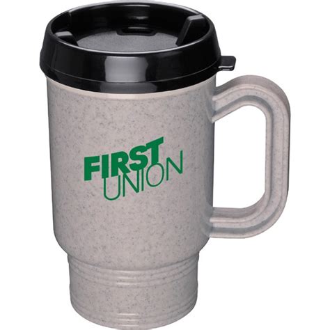 Promotional Plastic Travel Coffee Mug 16 Ounces Promo Travel Mugs