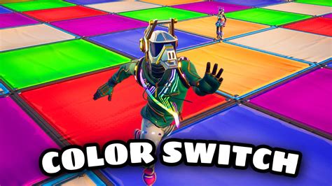 COLOR SWITCH 2022 IVANN Ivann Fortnite Creative Map Code
