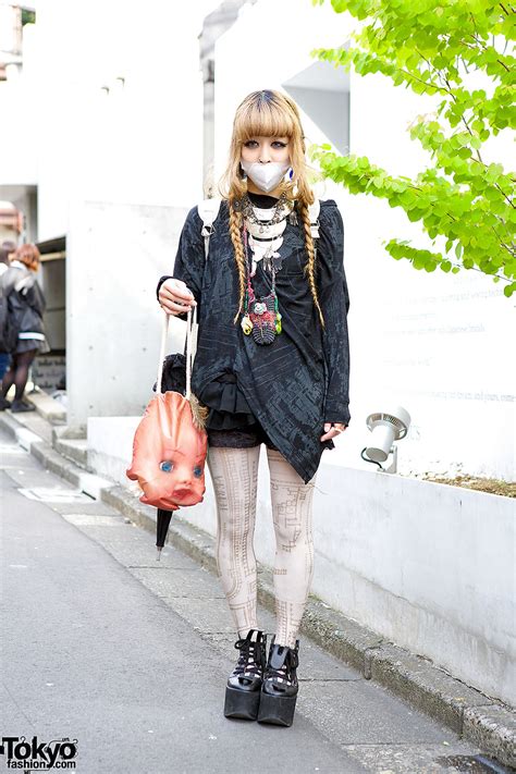 Grimoire Tokyo Skirt W Bunkaya Zakkaten Doll Face Bag And Tokyo Bopper