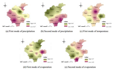 Spatiotemporal Variation Of The Major Meteorological Elements In An Agricultural Region A Case