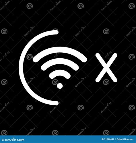 Simple Disconnected Symbol Cartoon Vector 104820201