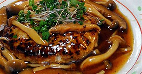豆腐ハンバーグ 和風きのこソース By ひーパパ 【クックパッド】 簡単おいしいみんなのレシピが369万品
