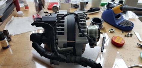 알터네이터 교환 제너레이터 교환 덴소 Oap풀리 개조 제네시스 알터네이터 탈부착방법 K9에쿠스알터네이터 탈부착방법 솔리드풀리를 Oap풀리로 개조방법 네이버 블로그