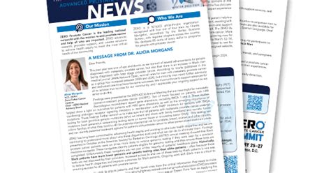 Advanced Prostate Cancer Newsletter Zero Prostate Cancer