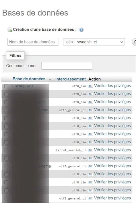 Introduction Aux Base De Donn Es Avec Mysql Et Phpmyadmin Comment