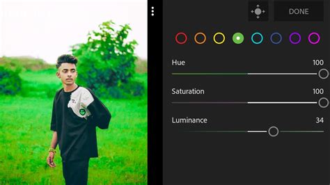 Lightroom Green Background Photo Editing Lr Green Colour Tone Photo