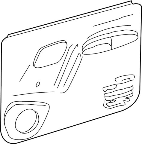 15711655 Chevrolet Door Interior Trim Panel Cheyenne And Sl Jim