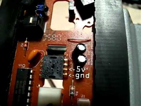Hack An Optical Mouse Into A Camera With Arduino And Processing YouTube