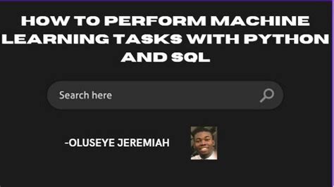 Machine Learning