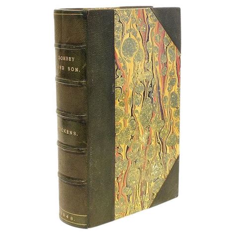 Charles Dickens Dombey And Son Bound From The Parts First Edition