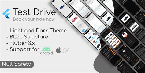 Flutter Ui Kit Template For Test Drive Codemarket