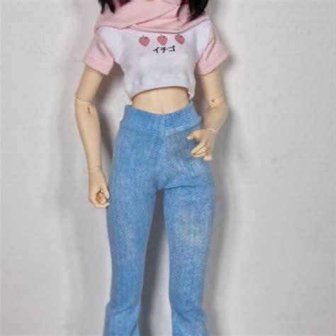 Slim Msd Bjd Minifee 14 Mismachted Dino And Pink Stockings Etsy