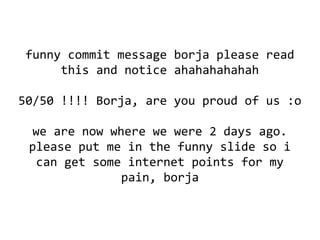 UChicago CMSC 23320 The Best Commit Messages Of 2021 PPT Free