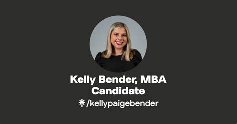 Kelly Bender Mba Candidate Linktree