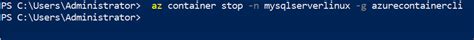 Create Azure Container Instances For SQL Server Using Azure CLI
