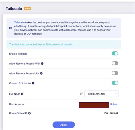 Trouble Using Exit Nodes With Router Gl Inet Router Gl Mt3000 Rtailscale
