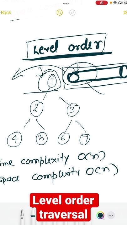 Level Order Traversal Of Binary Tree Data Structures And Algorithm