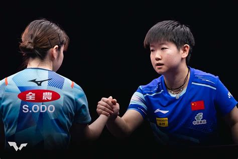 大藤沙月が孫穎莎相手に放った存在感 中国メディアは完成度に言及「もう子どもではない」世界女王も評価「2年で急速に進歩」【wttチャンピオンズ