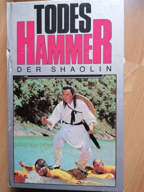 VHS RARITÄT DER TODESHAMMER DER SHAOLIN 1978 KARATE KLASSIKER