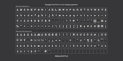 Squiggle Pop Font Webfont Desktop MyFonts
