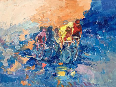 Bike Art Bicycle Art Cycling Art Poster Art Prints Sport Race Etsy UK