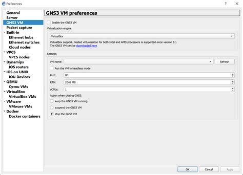 Problème Virtualbox Erreur Vm List Avec Gns3 Vm Impossible D