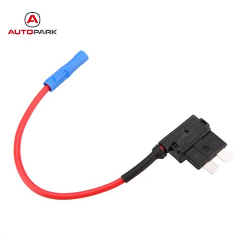 Mini Auto Fuse Adapter Tap Dual Circuit Adapter Holder For Car Truck