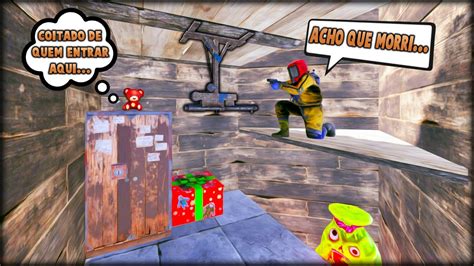 RUST SOLO BASE TRAP DO FAKE RAID YouTube