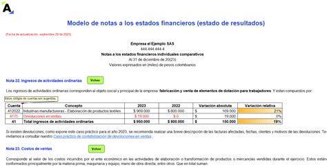 Modelo De Estados Financieros Personales