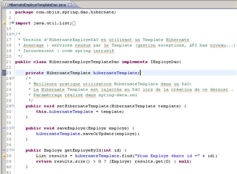 Tutoriel Spring N7 intégration Spring 3 Hibernate objis com
