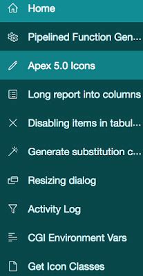 About Oracle New Icons In Apex 5 1