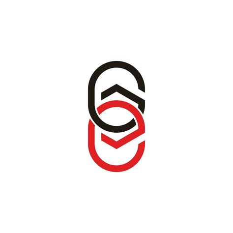 Letter Ge Simple Linked Geometric Line Logo Vector 27511751 Vector Art