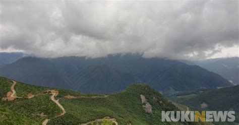 포토 태풍 힌남노 북상에 먹구름 잔뜩 낀 백두대간