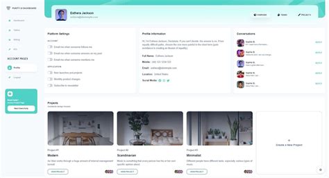 laravel react purity dashboard