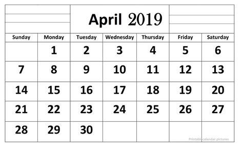Big Number Calendar