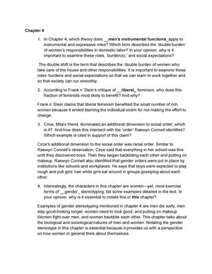 Sociology Dwm Questions And Answers Chapter Chapter Describe The Scene Scene That
