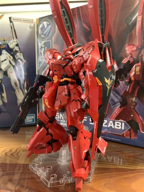 Yahooオークション ガンプラ Rg νガンダムrx 93ff Rgサザビーmsn 04