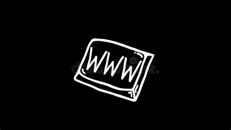 Pushing The Button Hand Drawn Stock Video Video Of Hand Phone
