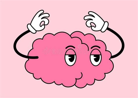 Psychedelic Brain Icon Stock Vector Illustration Of Isolated 257104850