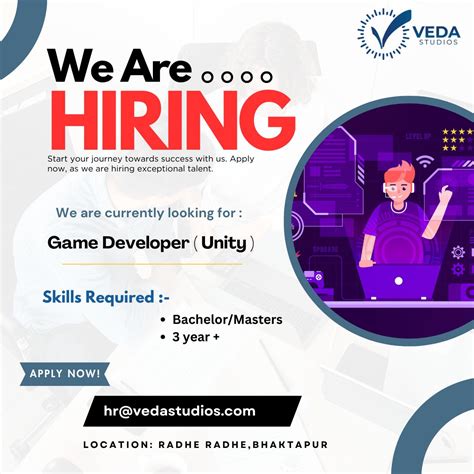 Gamedeveloper Unity Joinus Unitydevelopers Nowhiring Gamedesign
