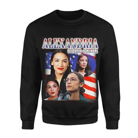 Alexandria Ocasio Cortez Sweatshirt Aoc Sweater Vintage Sweatshirt Of